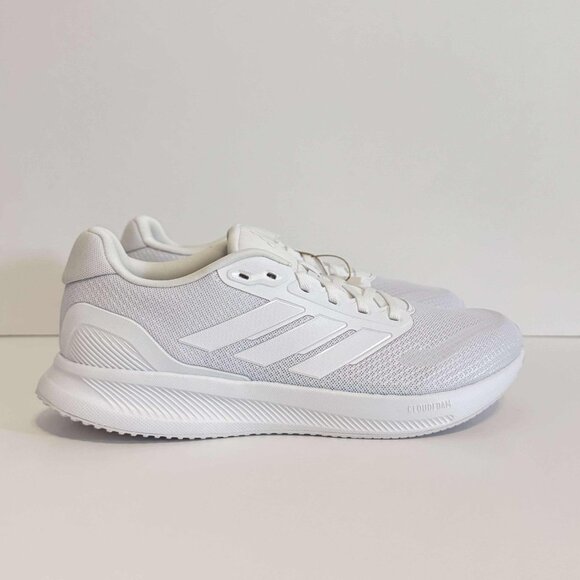 adidas | Shoes | Adidas Runfalcon 5 Mens Running Sneakers Triple White ...